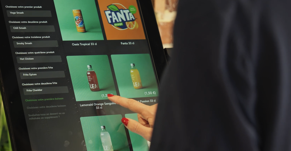 Comment fonctionne la borne tactile au mcdo